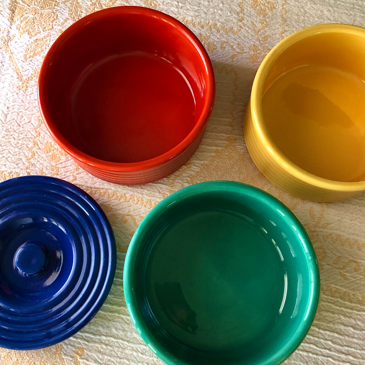 Vintage Bauer Ringware Stacked Refrigerator Set (c.1930s) – Rush Creek ...