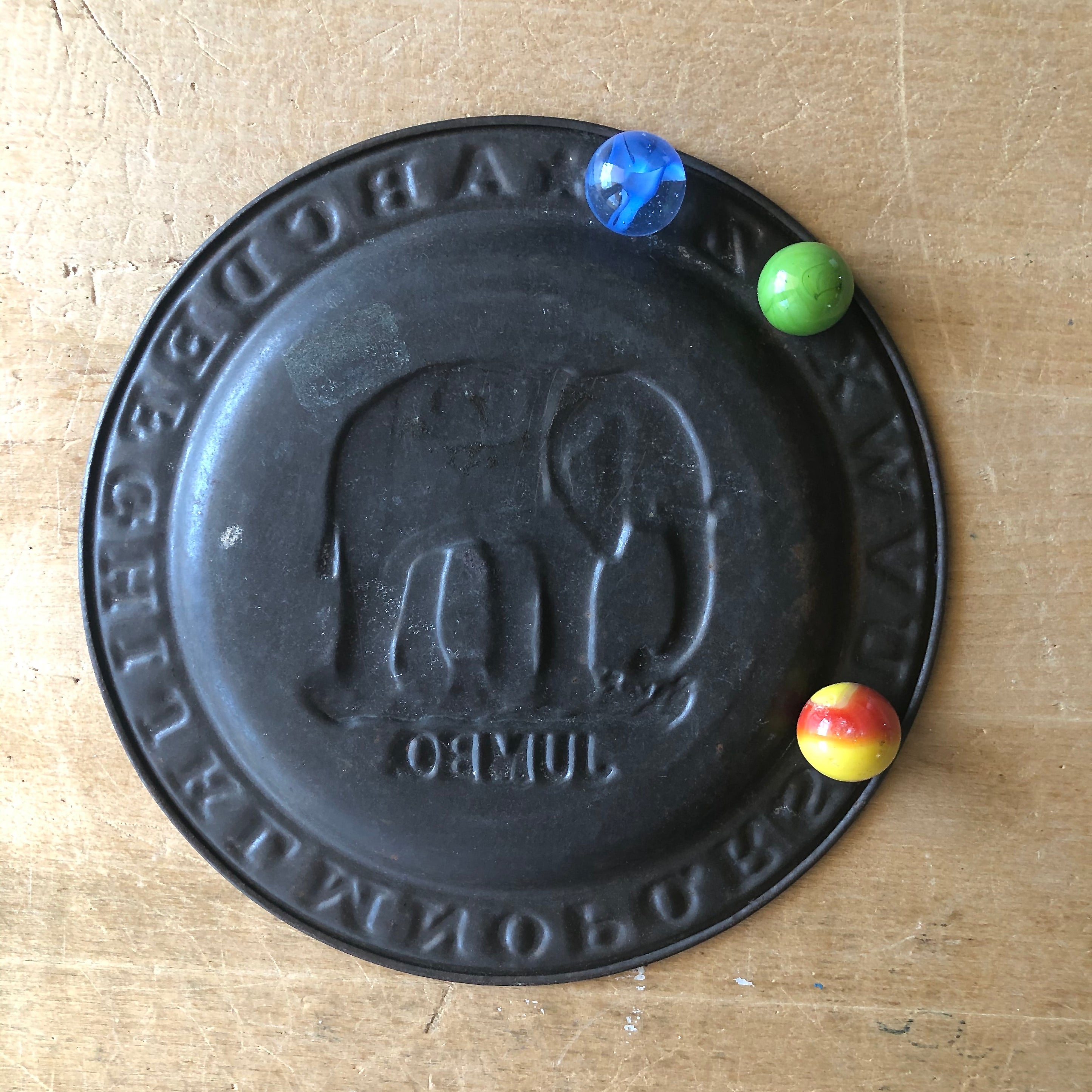 Antique Tin ABC Alphabet Plate Collection (c.1800s) – Rush Creek Vintage