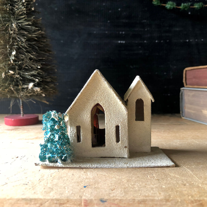 Vintage Paper Board Houses, Made in Japan (c.1950s) – Rush Creek Vintage