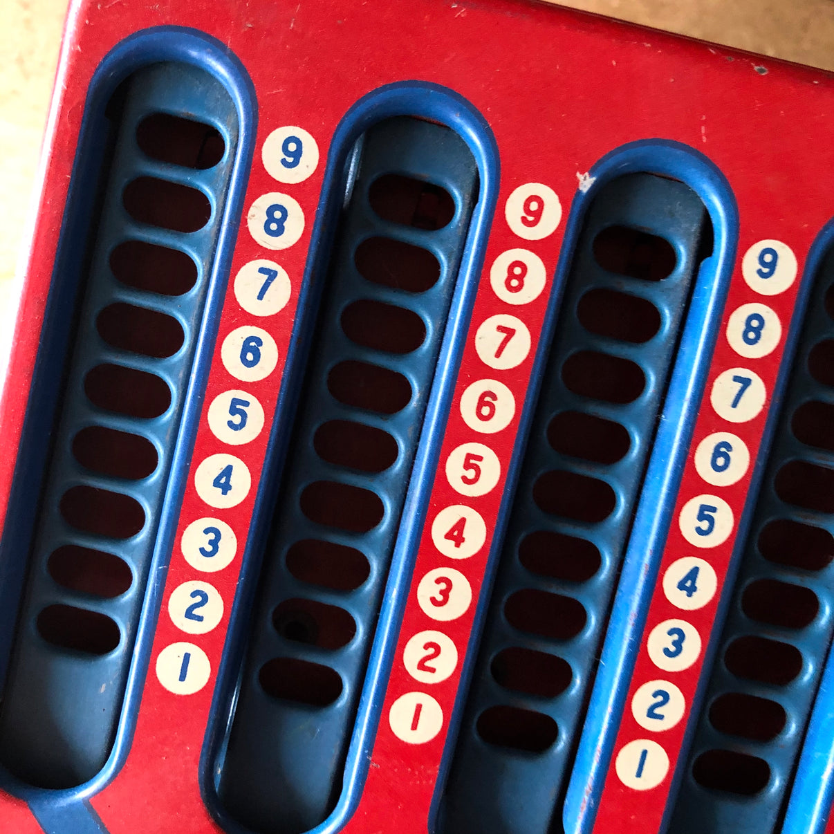 Wolverine Litho Tin Toy Adding Machine (c.1940s) – Rush Creek Vintage