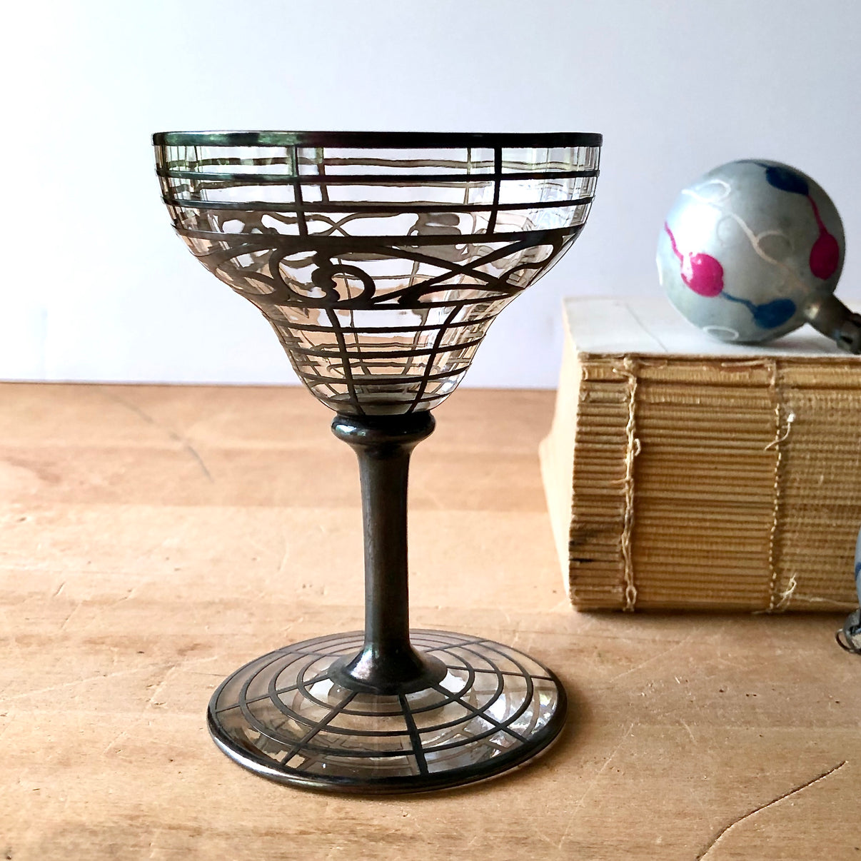Silver Deco Style Glass Collection (c.1940s) – Rush Creek Vintage