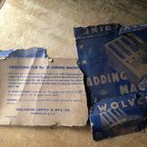 Wolverine Litho Tin Toy Adding Machine (c.1940s) – Rush Creek Vintage