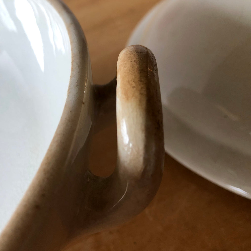Antique English Ironstone Footed Vegetable Dish (c.1870s) – Rush Creek ...