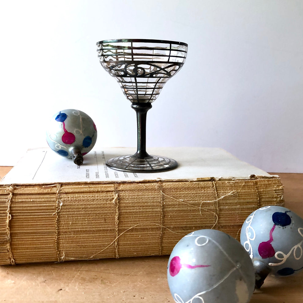 Silver Deco Style Glass Collection (c.1940s) – Rush Creek Vintage