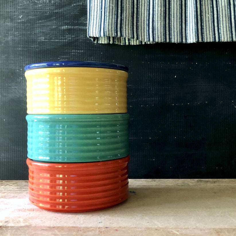 Vintage Bauer Ringware Stacked Refrigerator Set (c.1930s) – Rush Creek ...