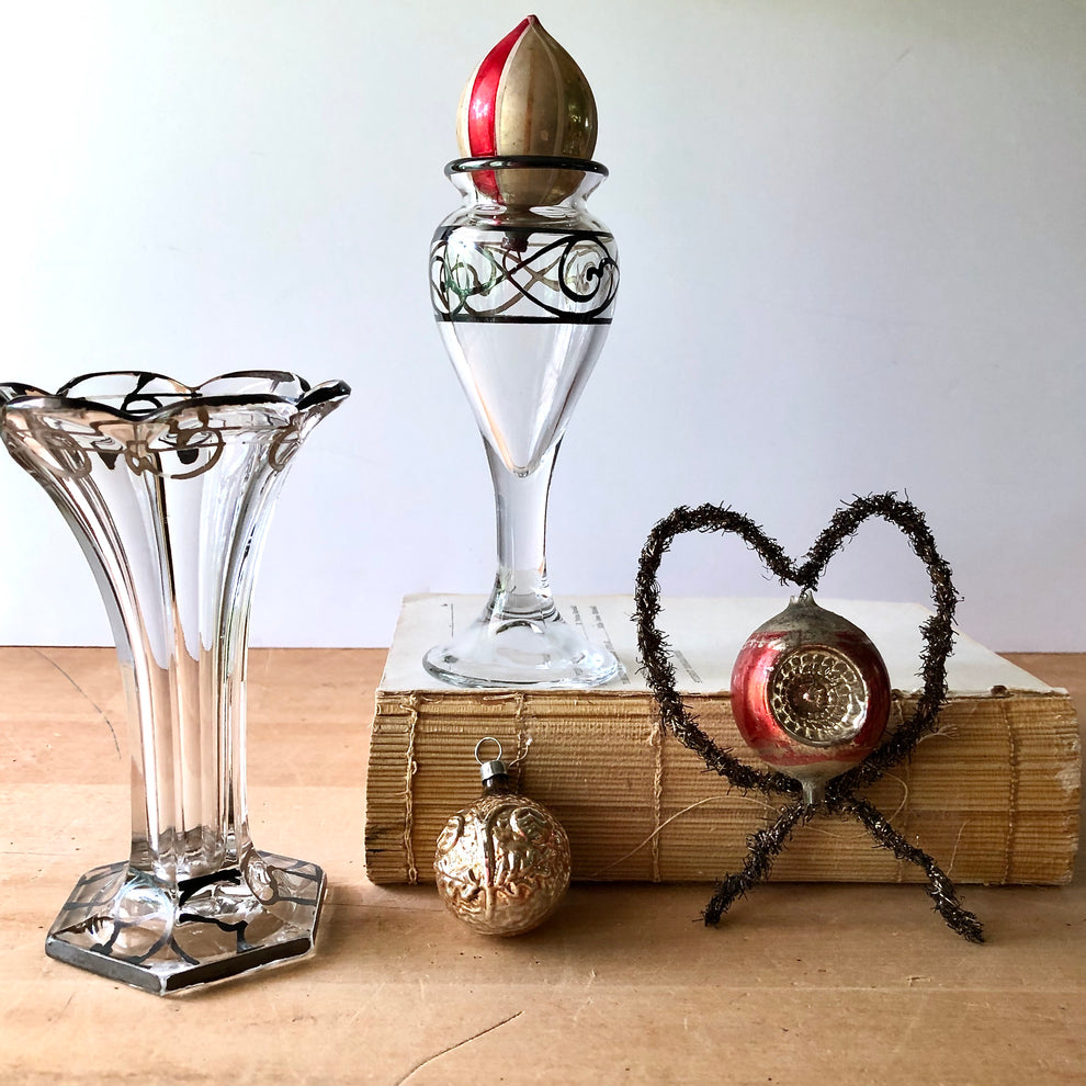 Silver Deco Style Glass Collection (c.1940s) – Rush Creek Vintage