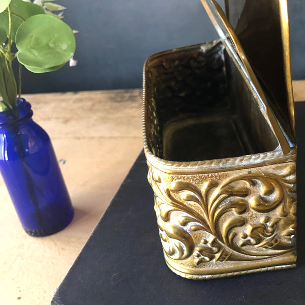 Antique Dutch Brass Repousse Match Box (c.1800s) – Rush Creek Vintage