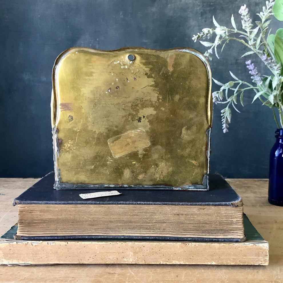Antique Dutch Brass Repousse Match Box (c.1800s) – Rush Creek Vintage