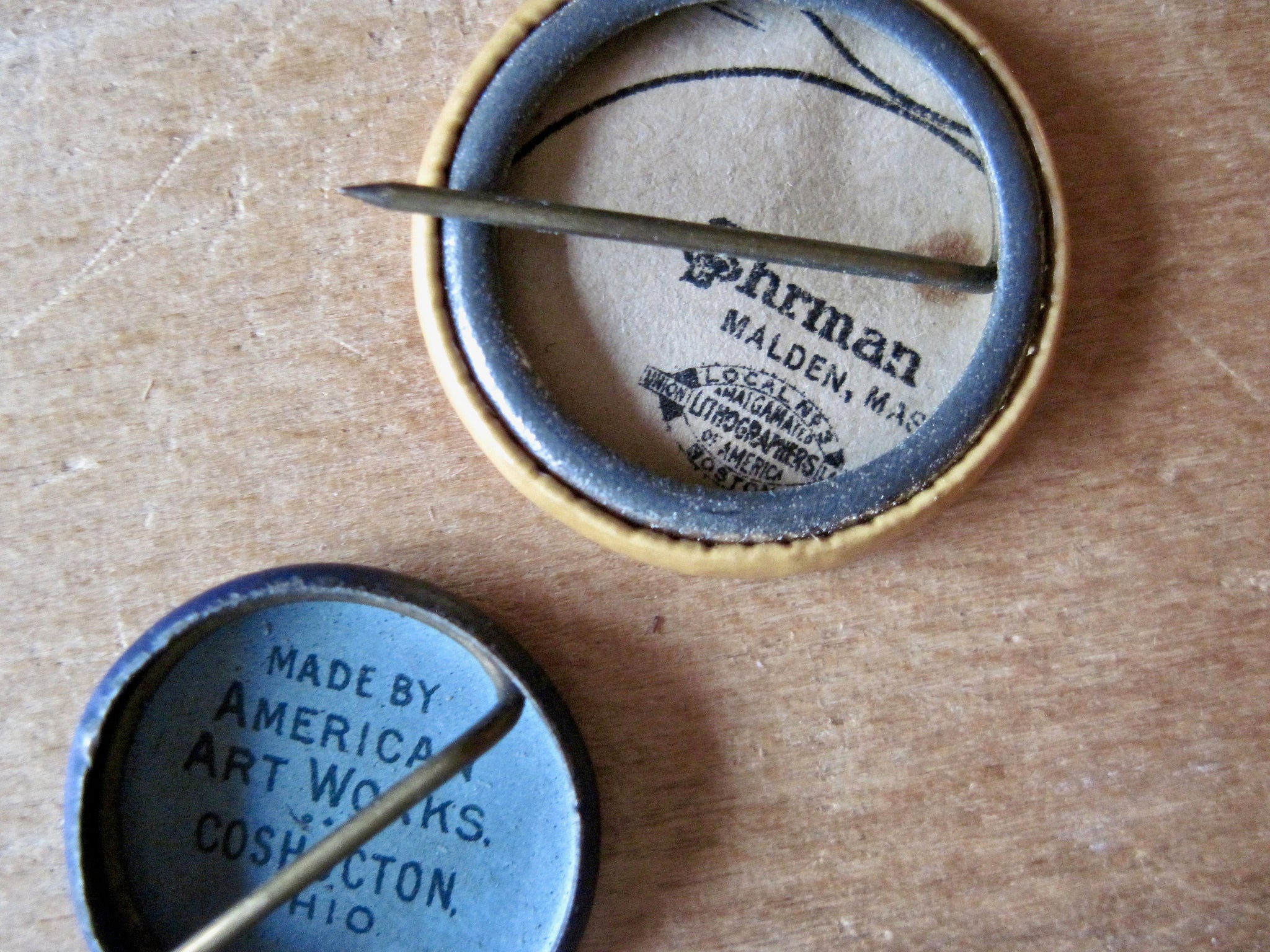 WWI Liberty Bond Pin Back Buttons (c.1918) – Rush Creek Vintage